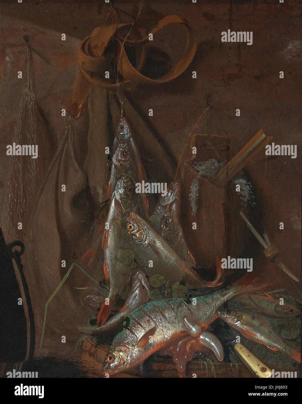 Jacob Gillig Fischstillleben Stock Photo - Alamy