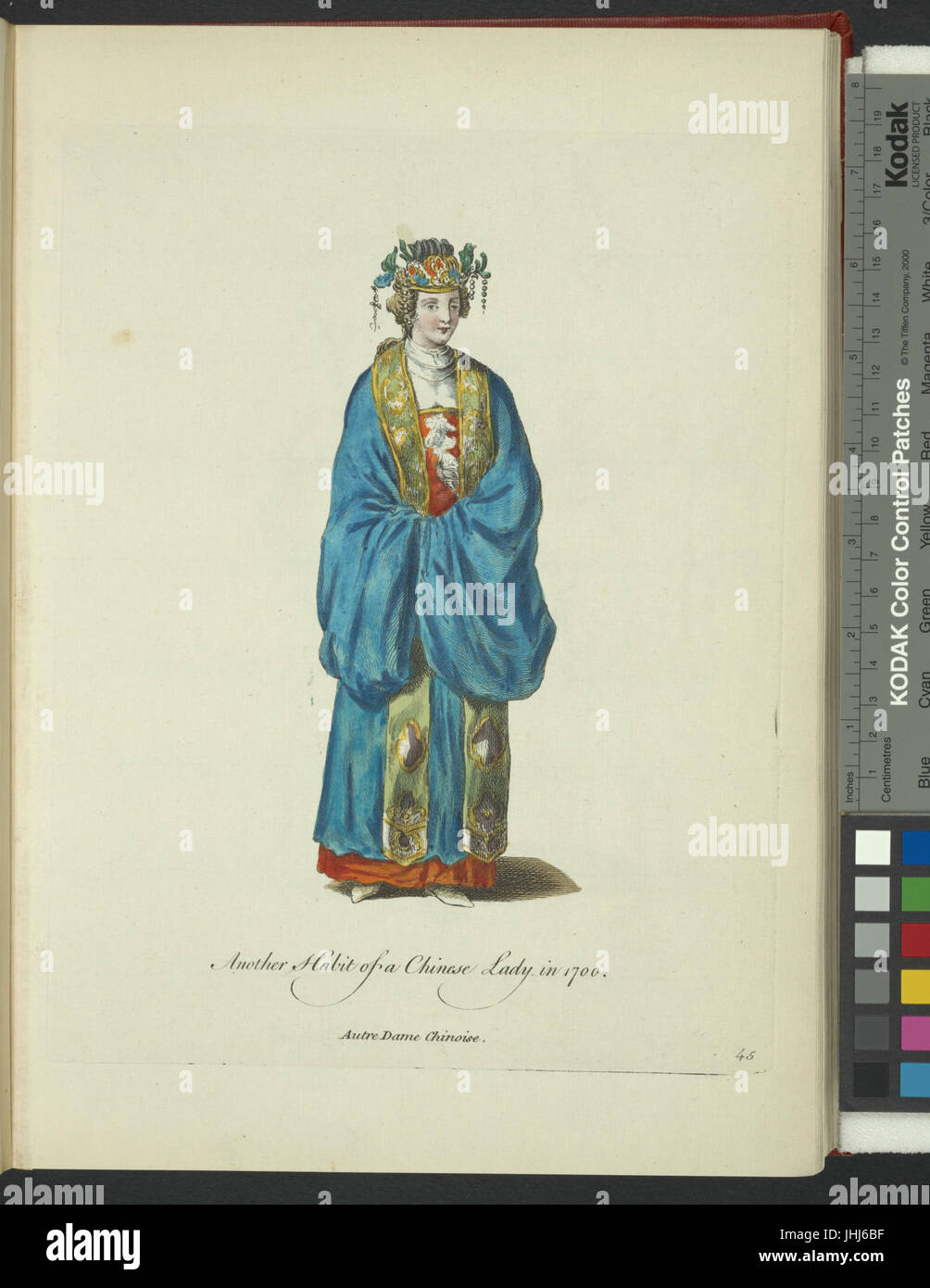 Another habit of a Chinese lady in 1700. Autre dame Chinoise (NYPL ...