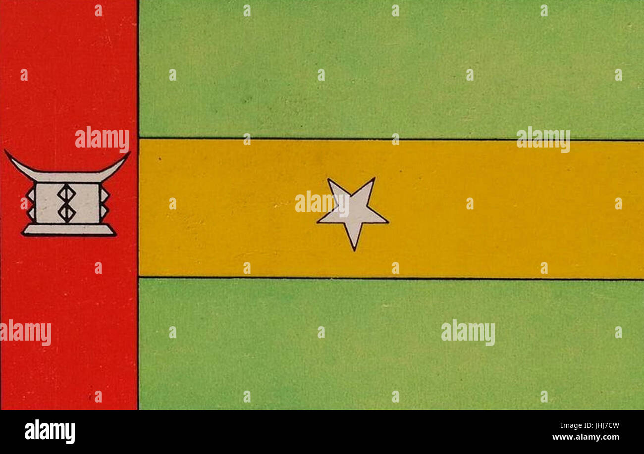 Kingdom of Sanwi (flag Stock Photo - Alamy