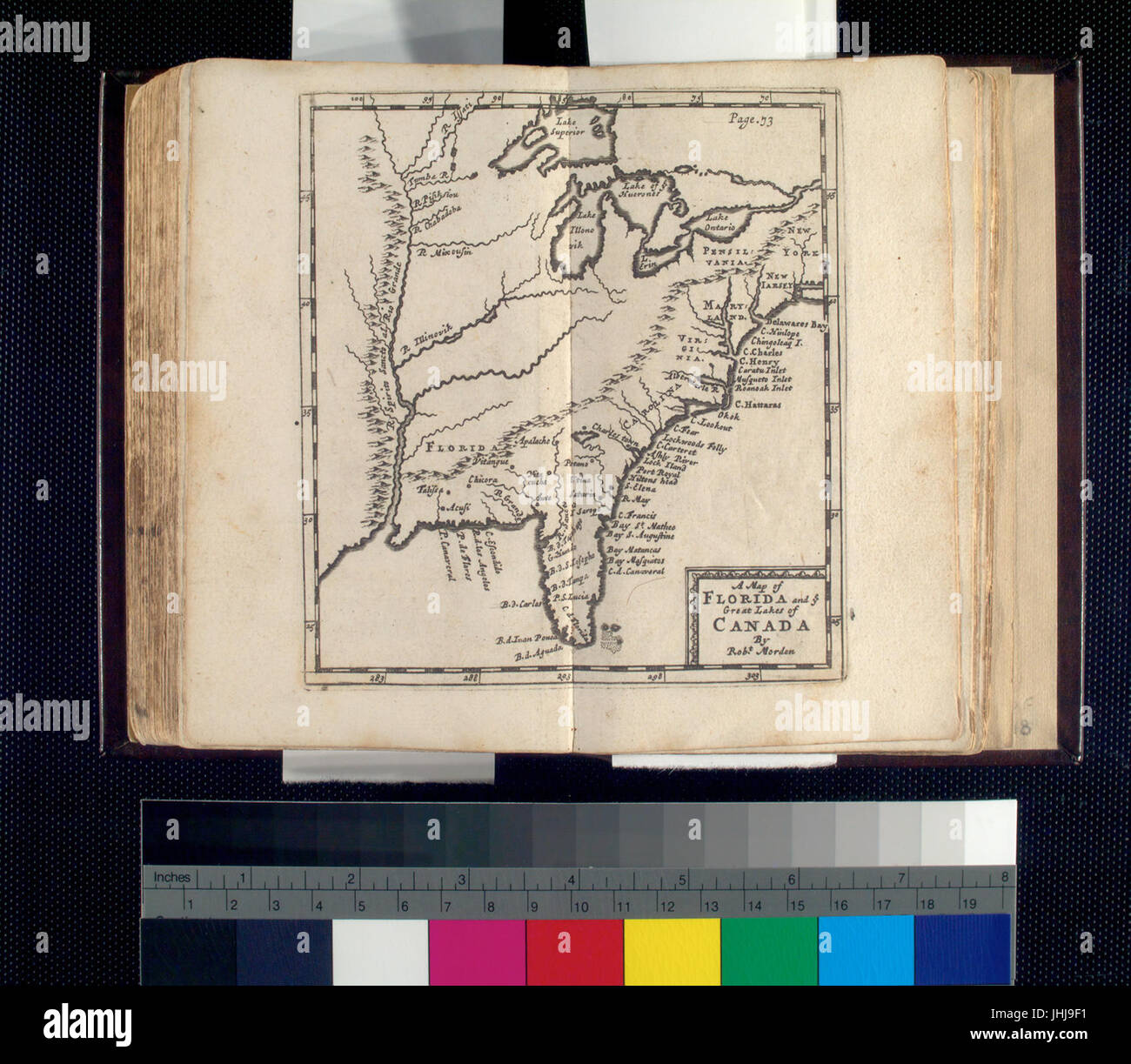 Canada map lakes hi-res stock photography and images - Alamy