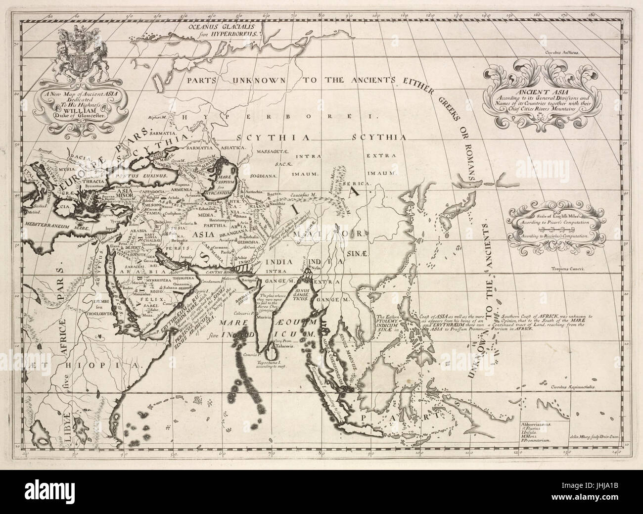 Ancient Asia, according to its general divisions and names of its ...