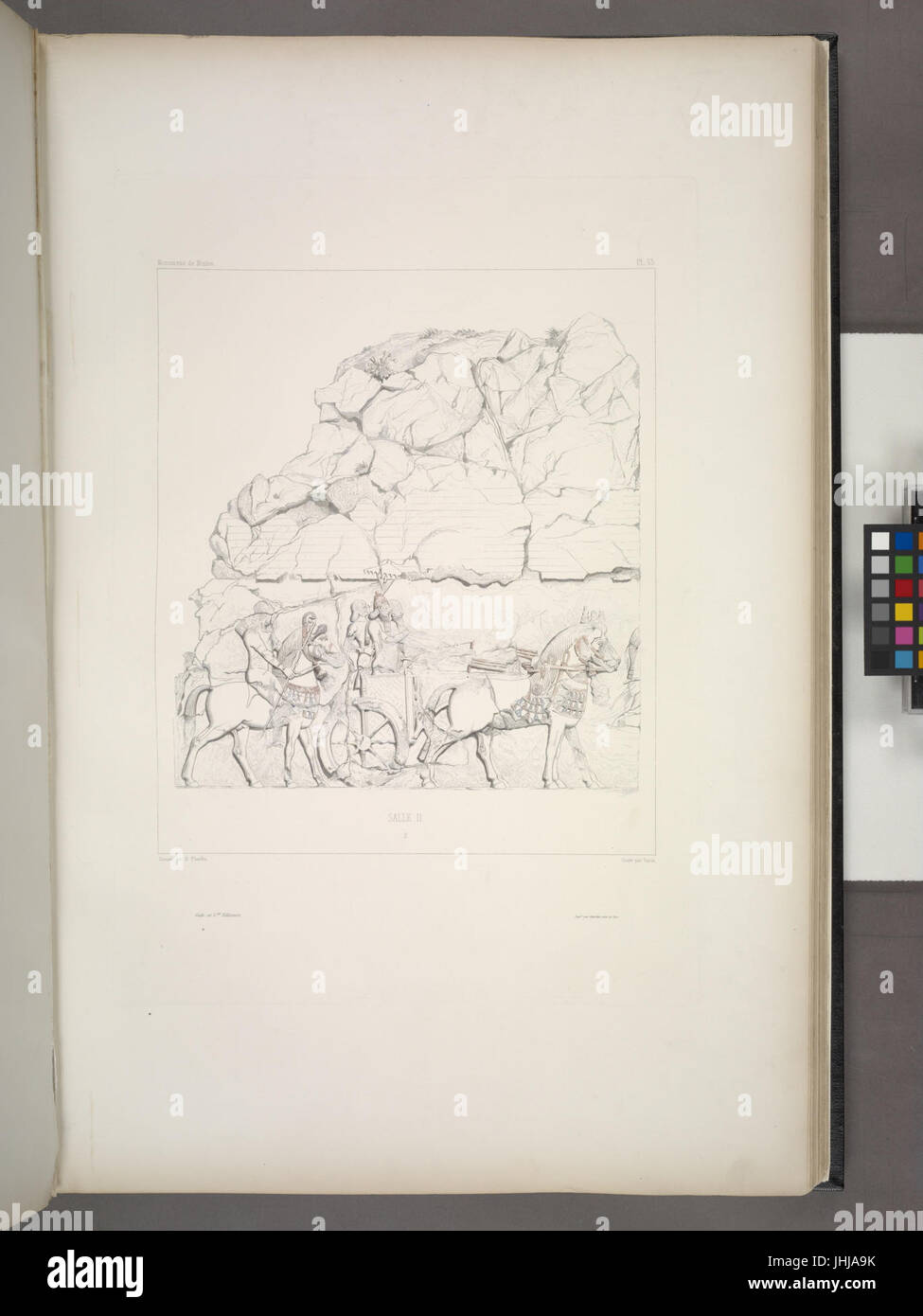 This bas-relief sculpture in Salle II at the New York Public Library is ...