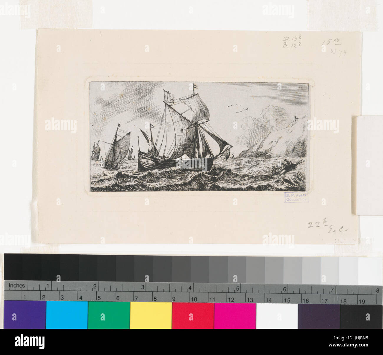 Galiote de Jean de Vyl de Rotterdam (NYPL b13512926-1101926 Stock Photo ...