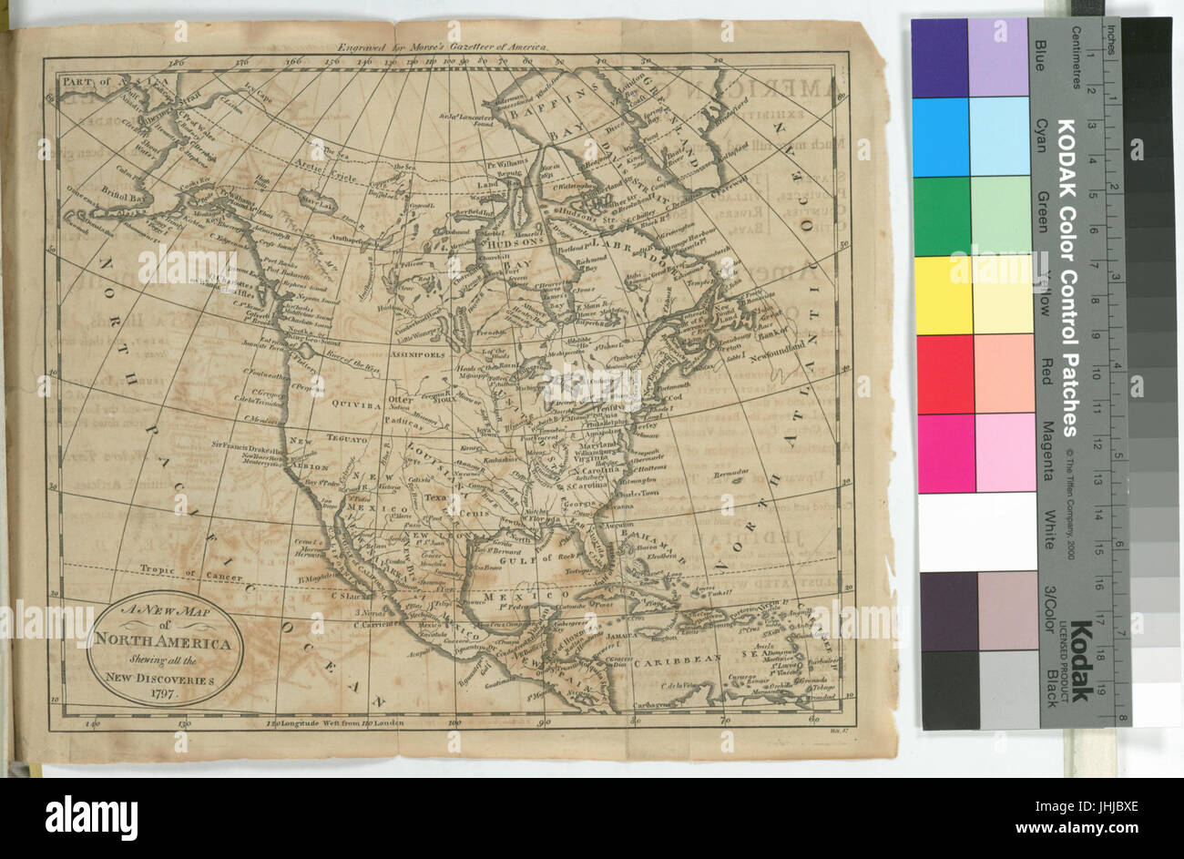 Ancient north america map hi-res stock photography and images - Alamy