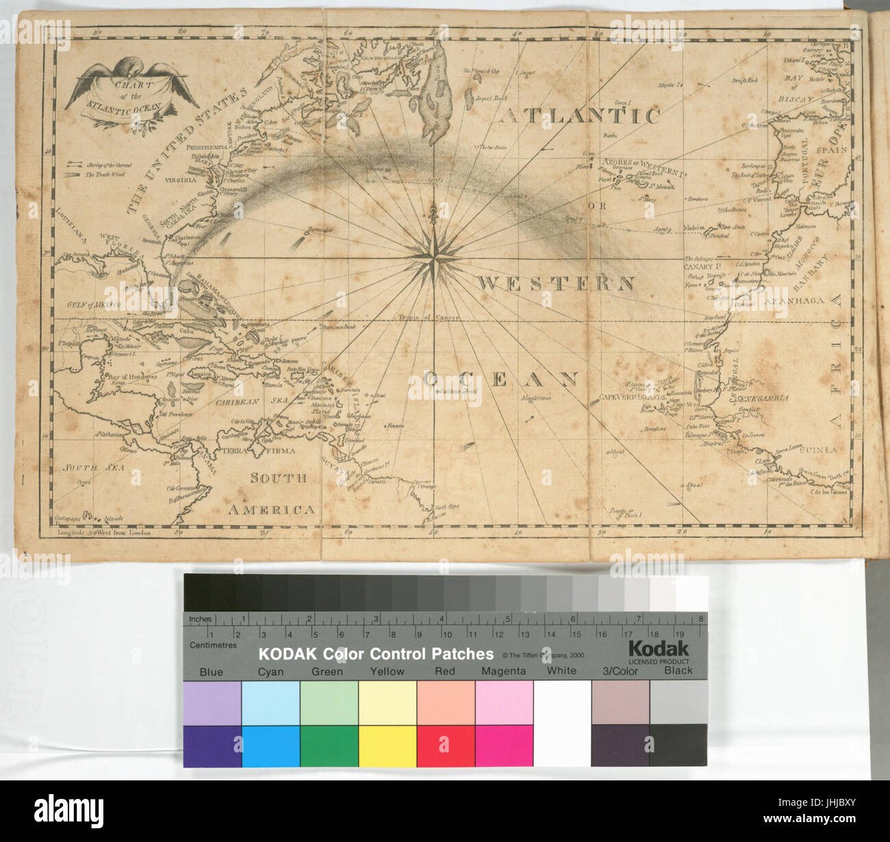 Atlantic ocean chart hi-res stock photography and images - Alamy