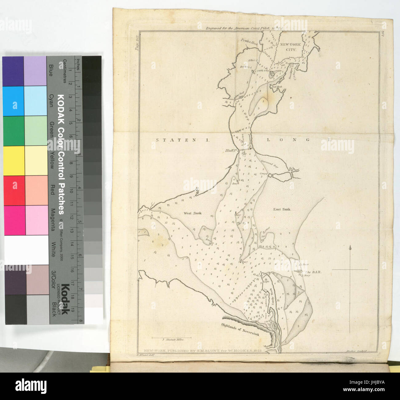Map of sandy hook hi-res stock photography and images - Alamy