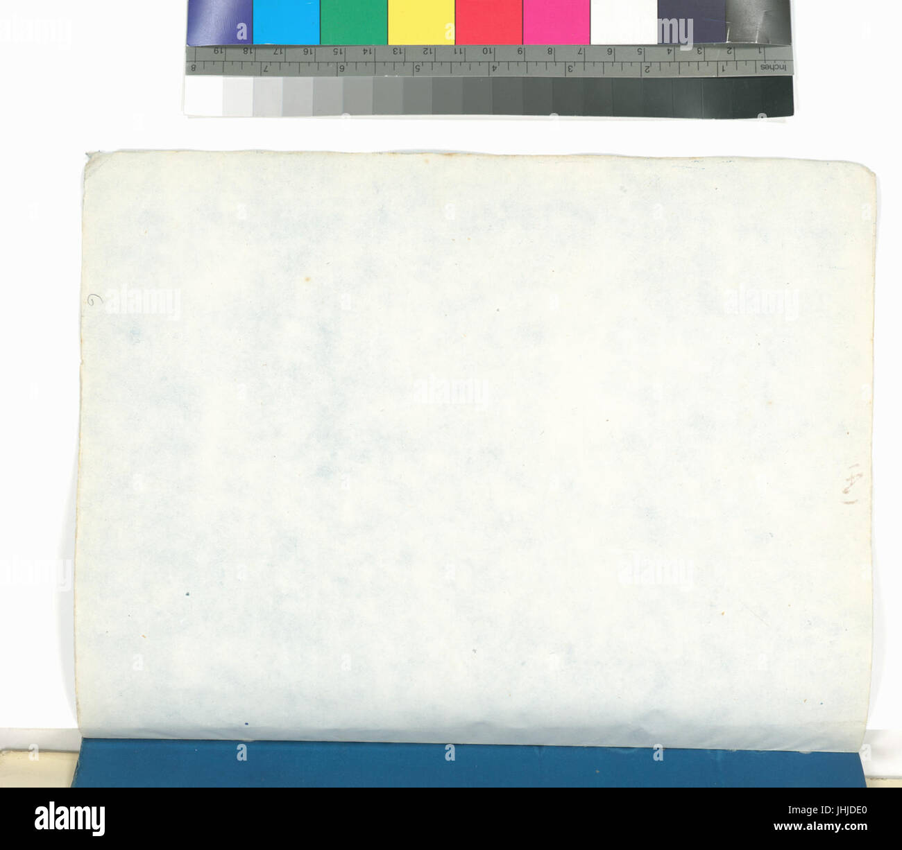 Inside front wrapper (NYPL b11861683-1229590 Stock Photo - Alamy