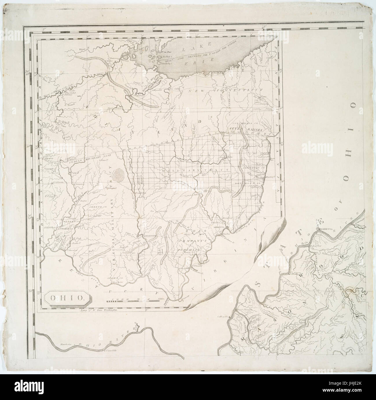 A map of Virginia - formed from actual surveys, and the latest as well ...
