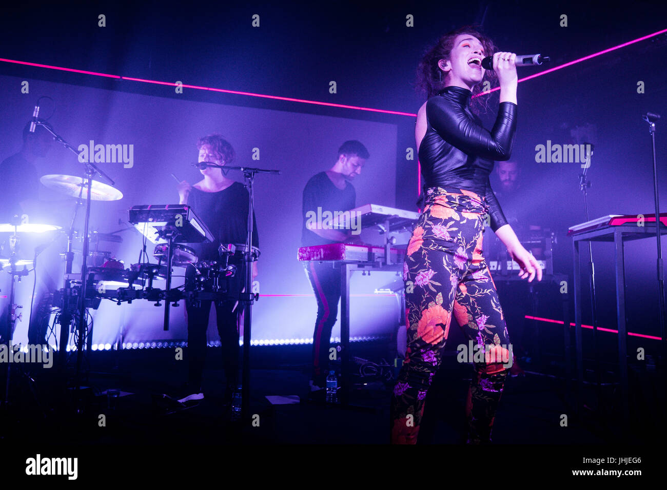 Rae Morris performing at the Institute of Contemporary Arts, London ...