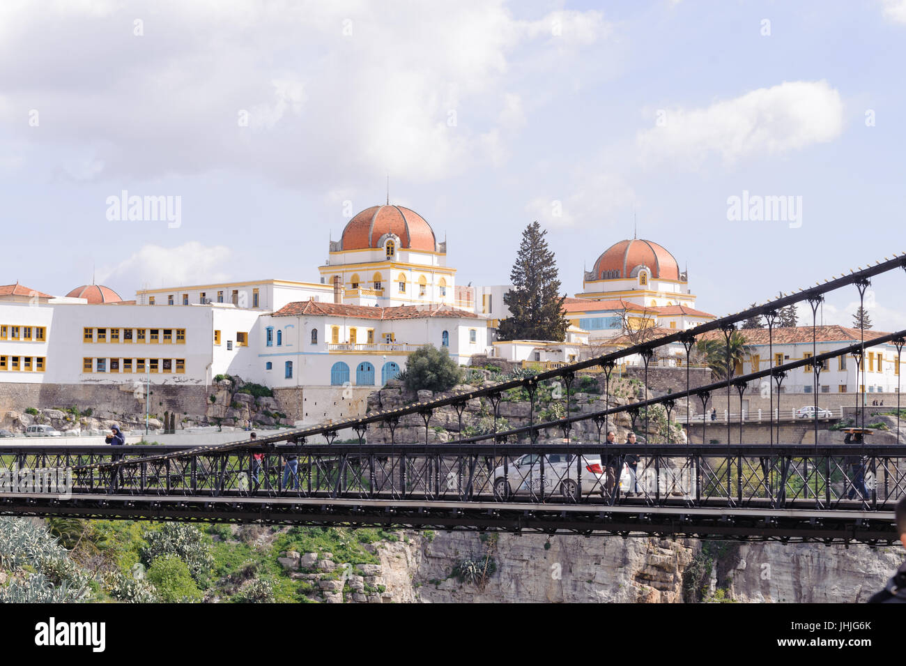 Hospital footbridge hi-res stock photography and images - Alamy