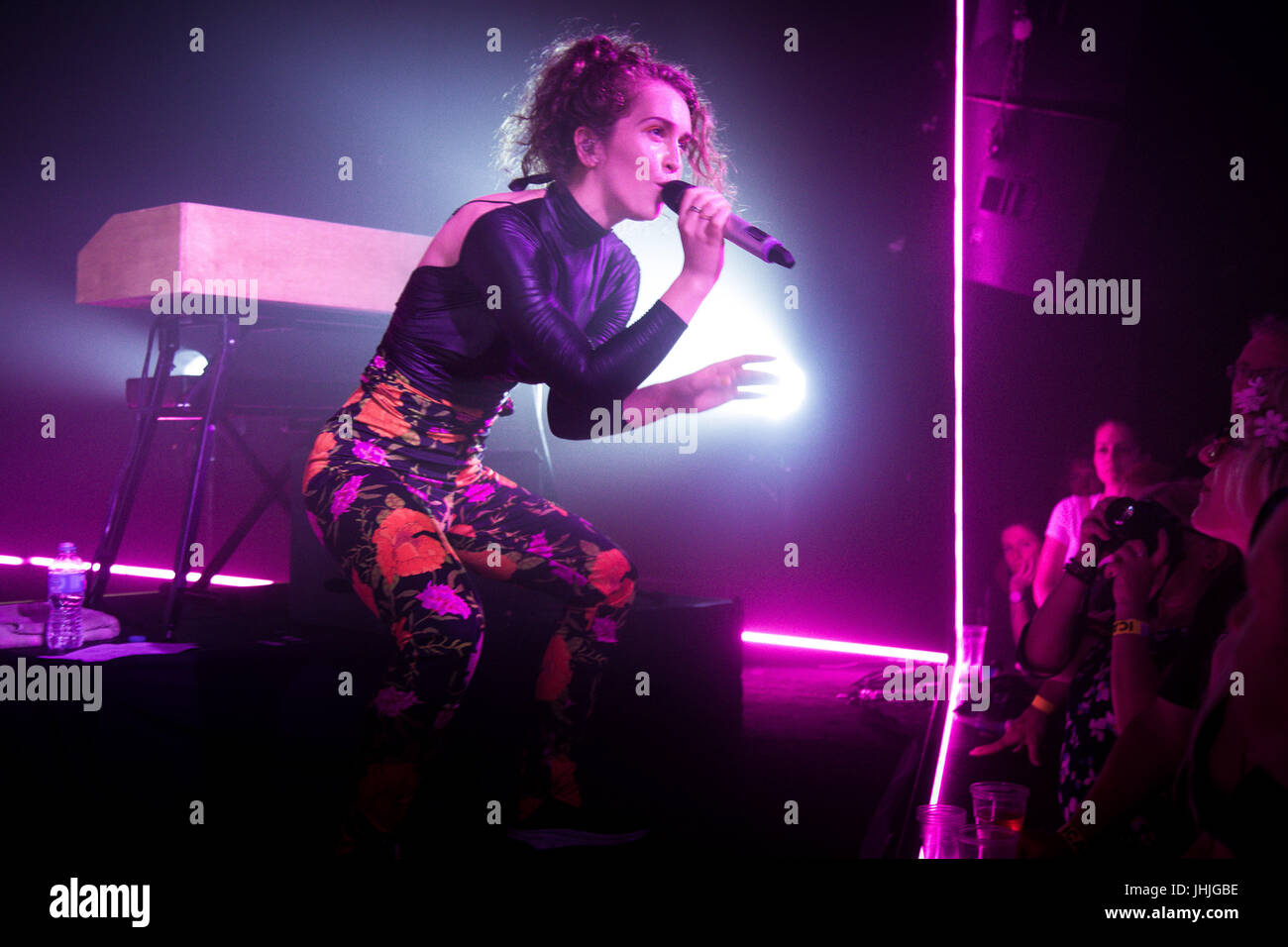 Rae Morris performing at the Institute of Contemporary Arts, London ...