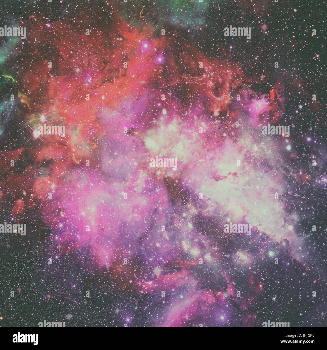 Beautiful nebula, stars and galaxies. Elements of this image furnished ...