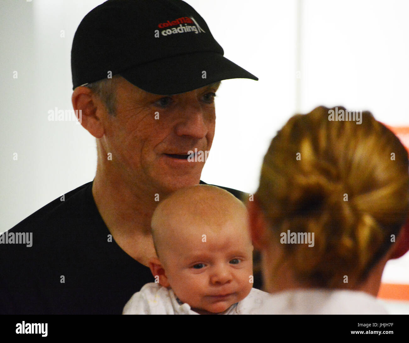 Rory Coleman (Sir Ranulph Fiennes trainer) returning to Gatwick 2015 ...