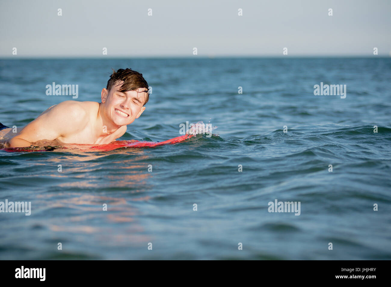 Bodyboarding boy hi-res stock photography and images - Alamy