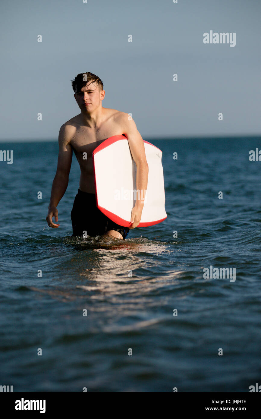 Bodyboarding boy hi-res stock photography and images - Alamy