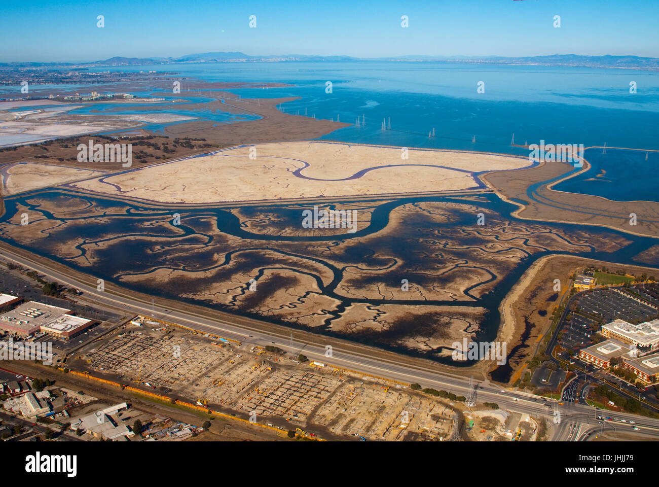 Flying over California in a Cessna single engine plane Stock Photo - Alamy