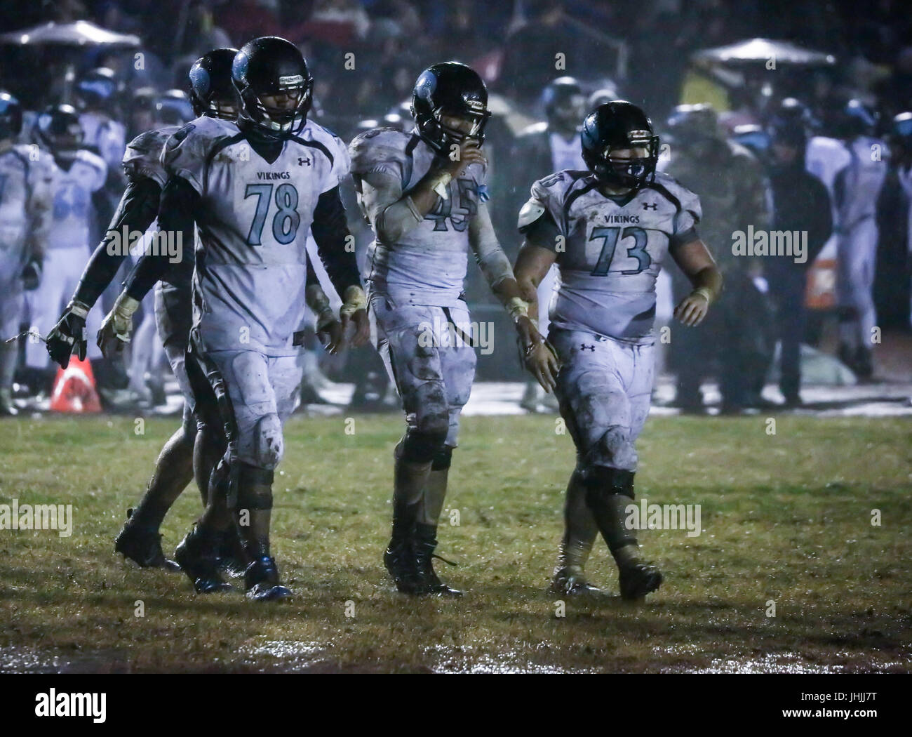Football action with Pleasant Valley vs. Paradise High School at ...