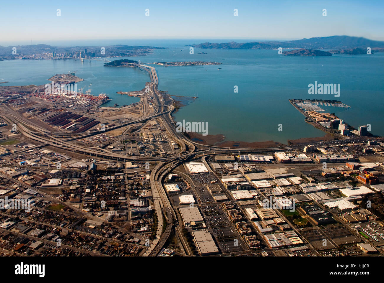 Flying over California in a Cessna single engine plane Stock Photo - Alamy
