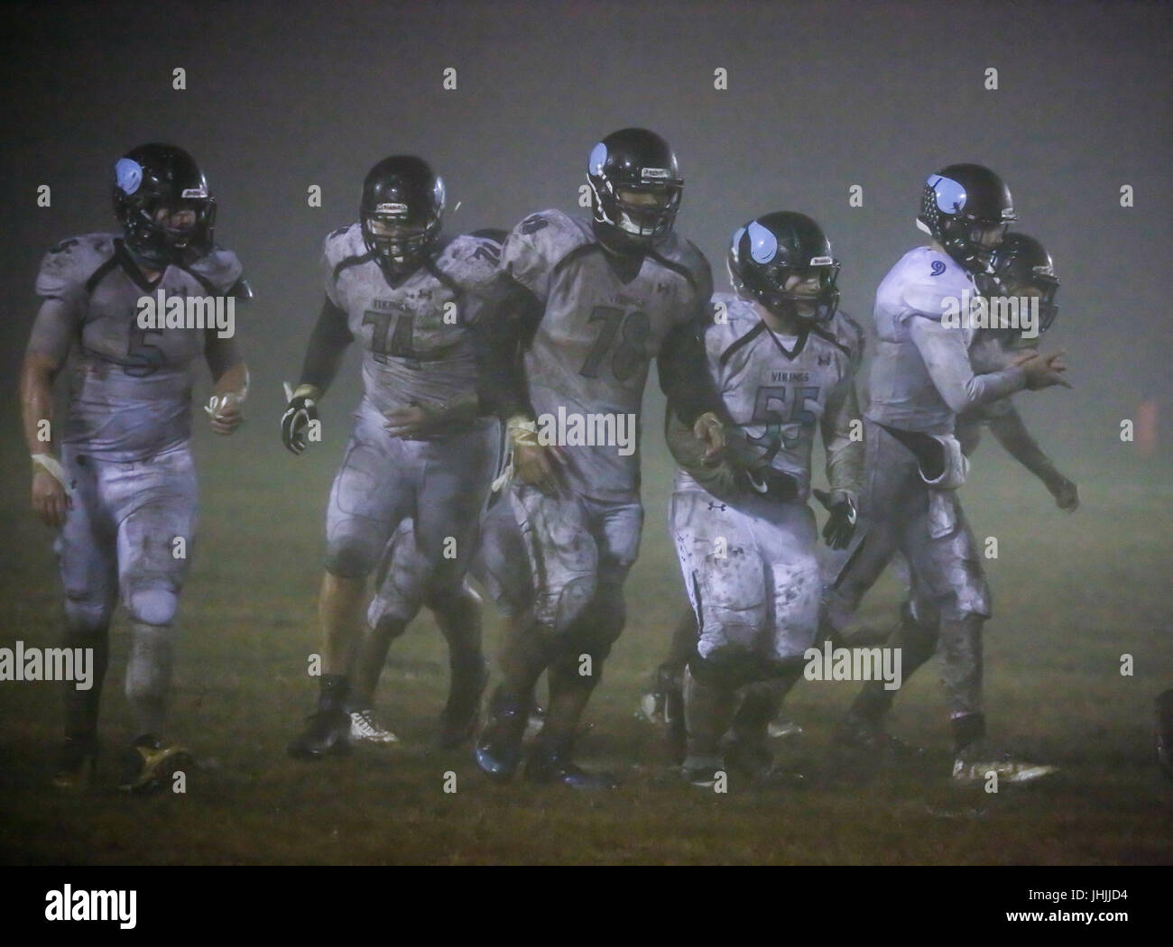 Football action with Pleasant Valley vs. Paradise High School at ...