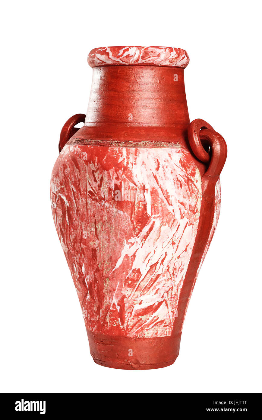 Contemporary painted clay amphora Stock Photo - Alamy