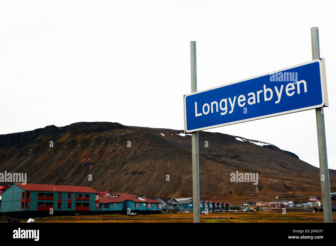 Longyearbyen - Svalbard - Norway Stock Photo - Alamy