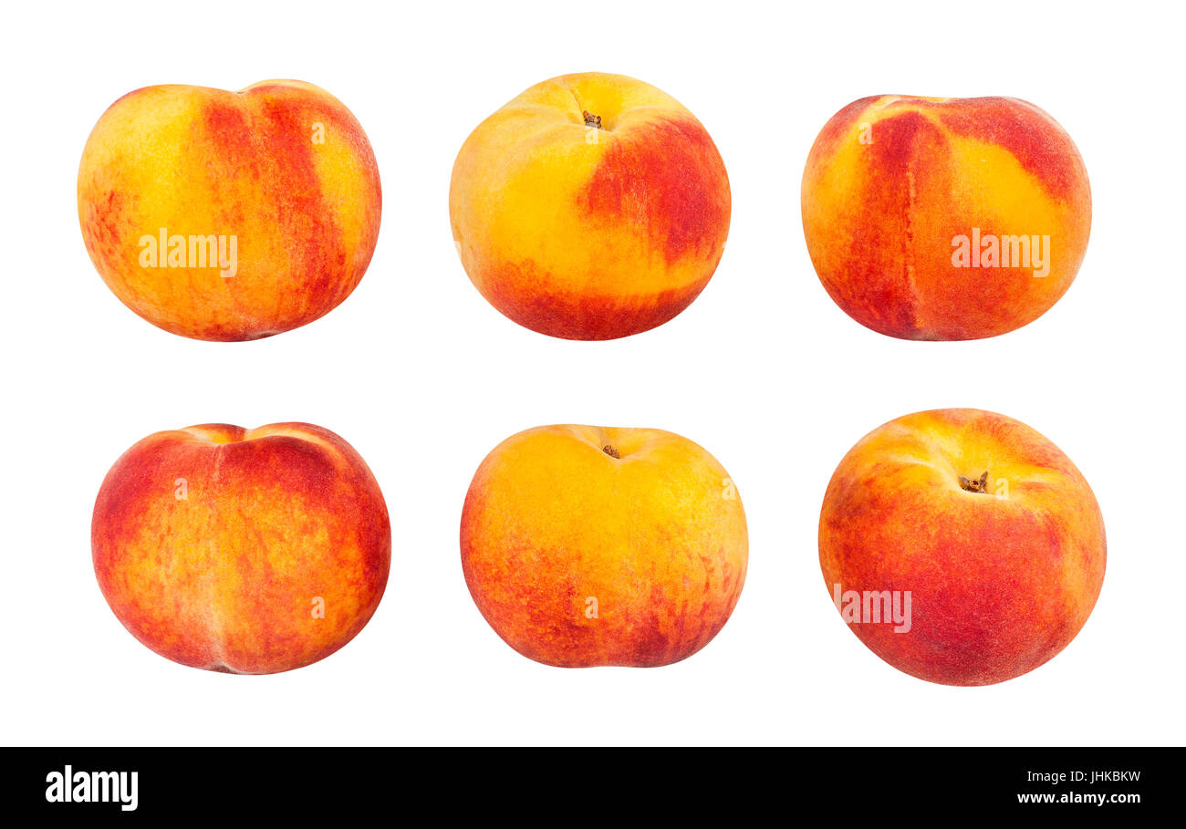 Bright red yellow peach hi-res stock photography and images - Alamy
