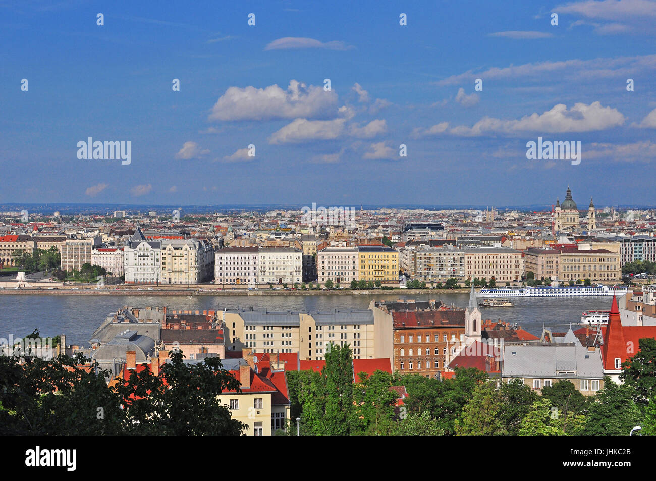 Top view of Budapest urban skyline, city of Hungary Stock Photo - Alamy