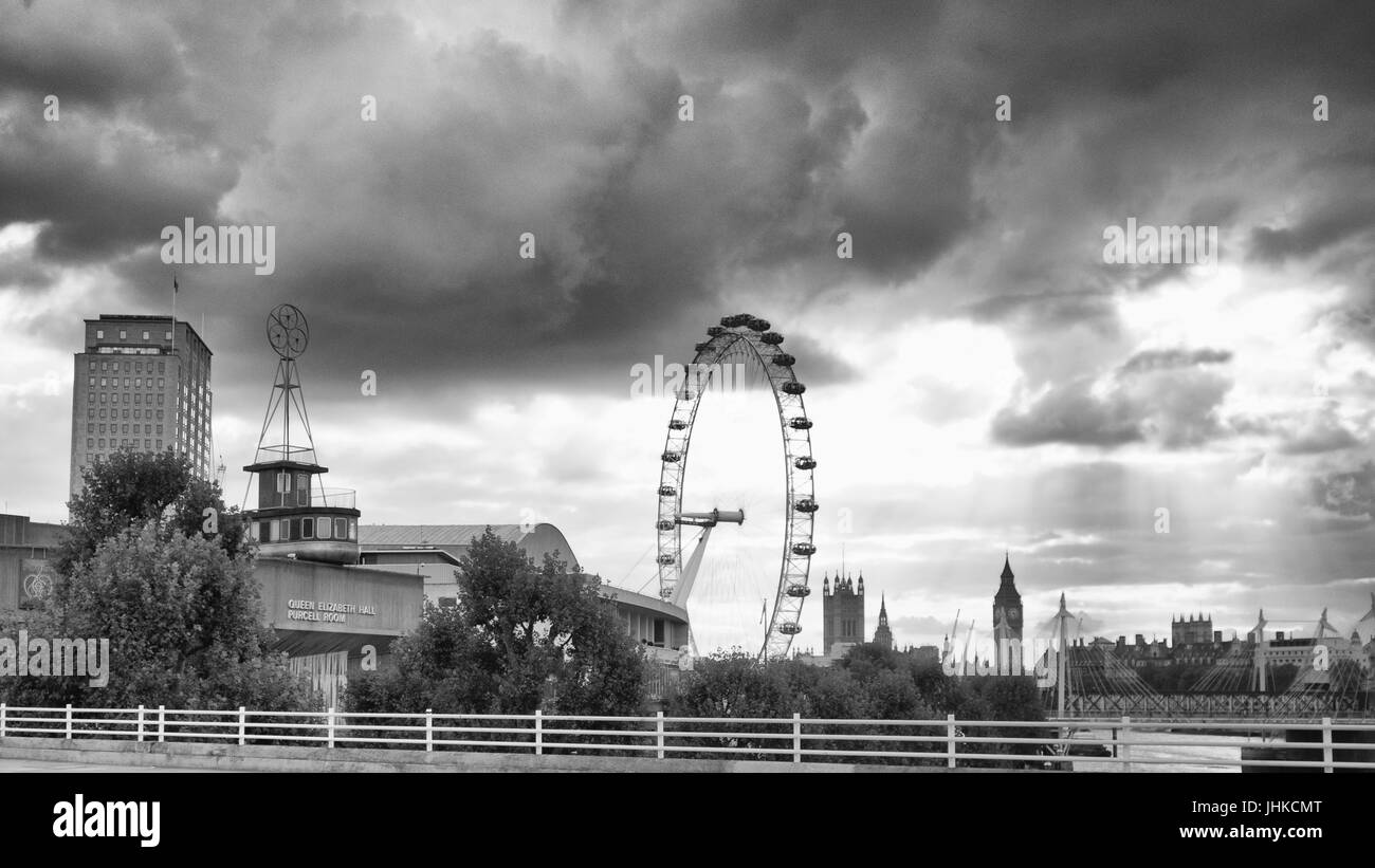 London in Black & White Stock Photo - Alamy