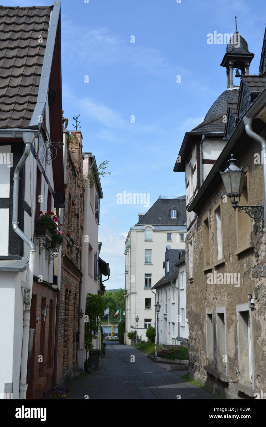 Landscapes, River Rhine Country Stock Photo - Alamy