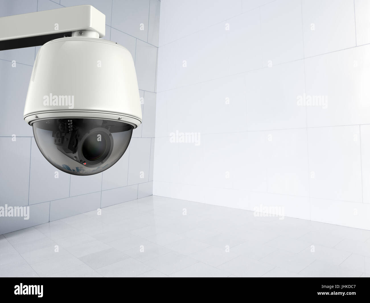 3d rendering security camera or cctv camera indoor Stock Photo - Alamy