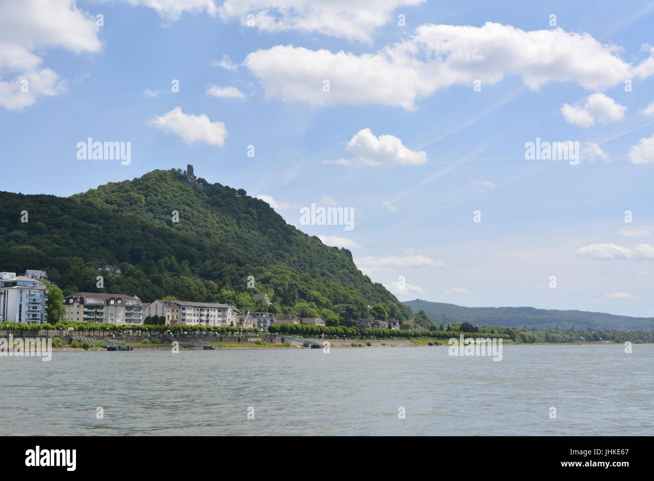 Landscapes, River Rhine Country Stock Photo - Alamy