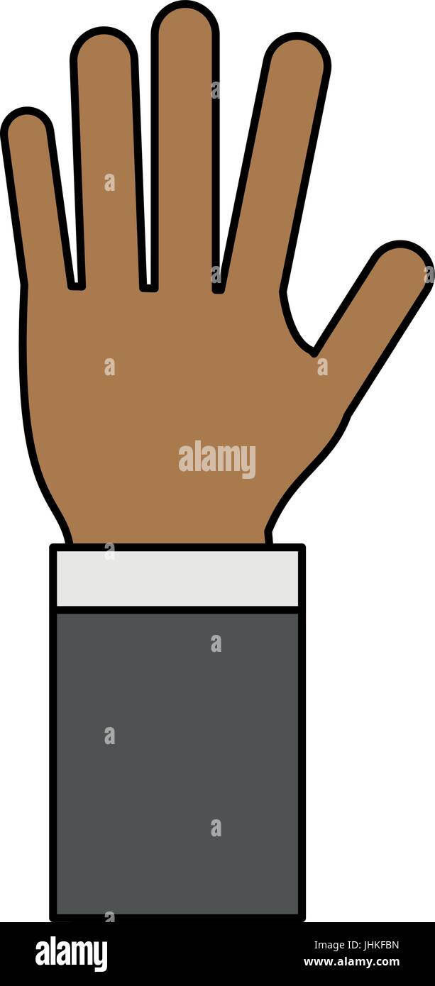 human hand vector illustration Stock Vector Image & Art - Alamy