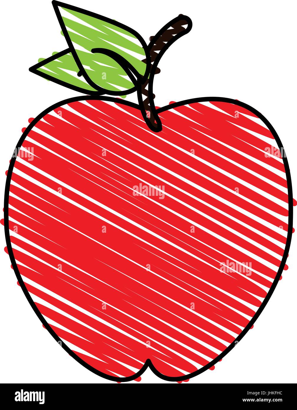 Apple vector illustration Stock Vector Image & Art - Alamy