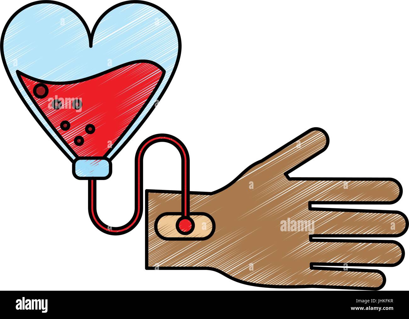 Blood transfusion vector illustration Stock Vector Image & Art - Alamy