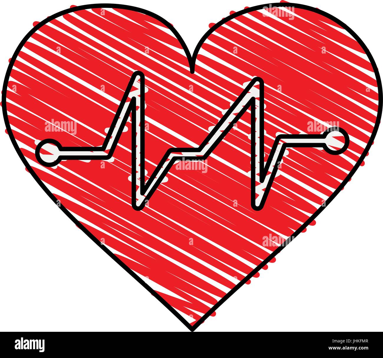Electrocardiogram vector illustration Stock Vector Image & Art - Alamy