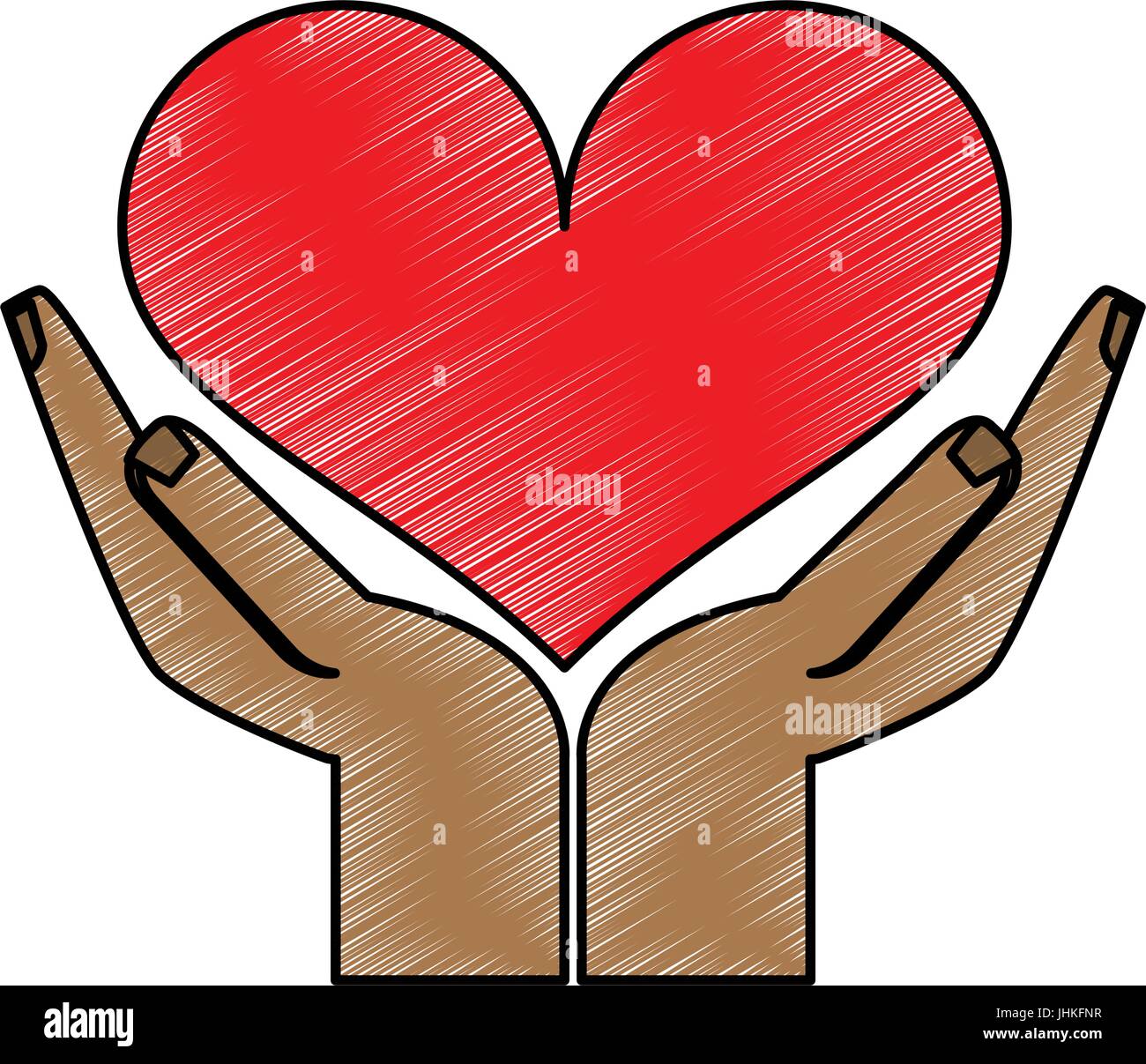 heart vector illustration Stock Vector Image & Art - Alamy