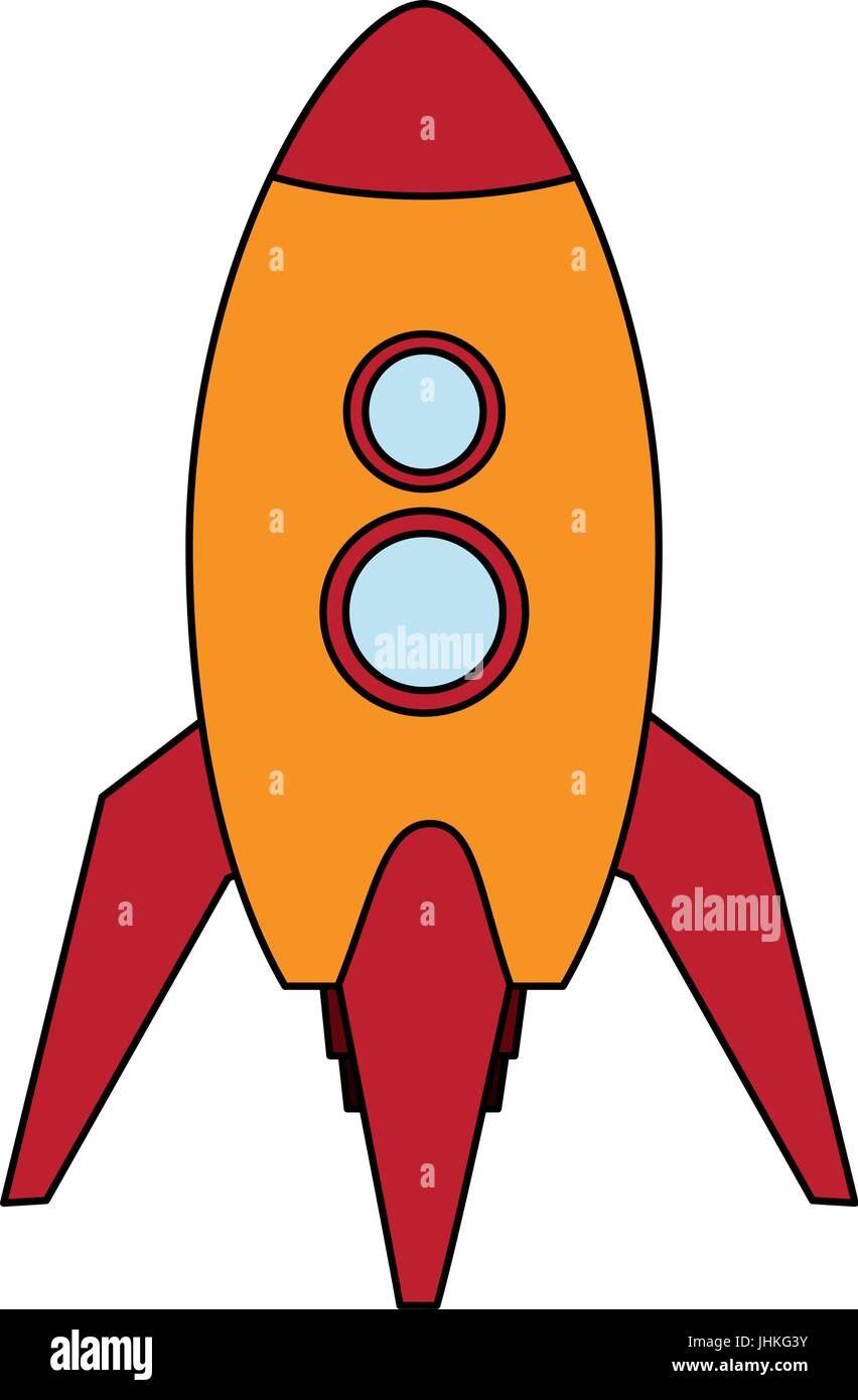 rocket vector illustration Stock Vector Image & Art - Alamy