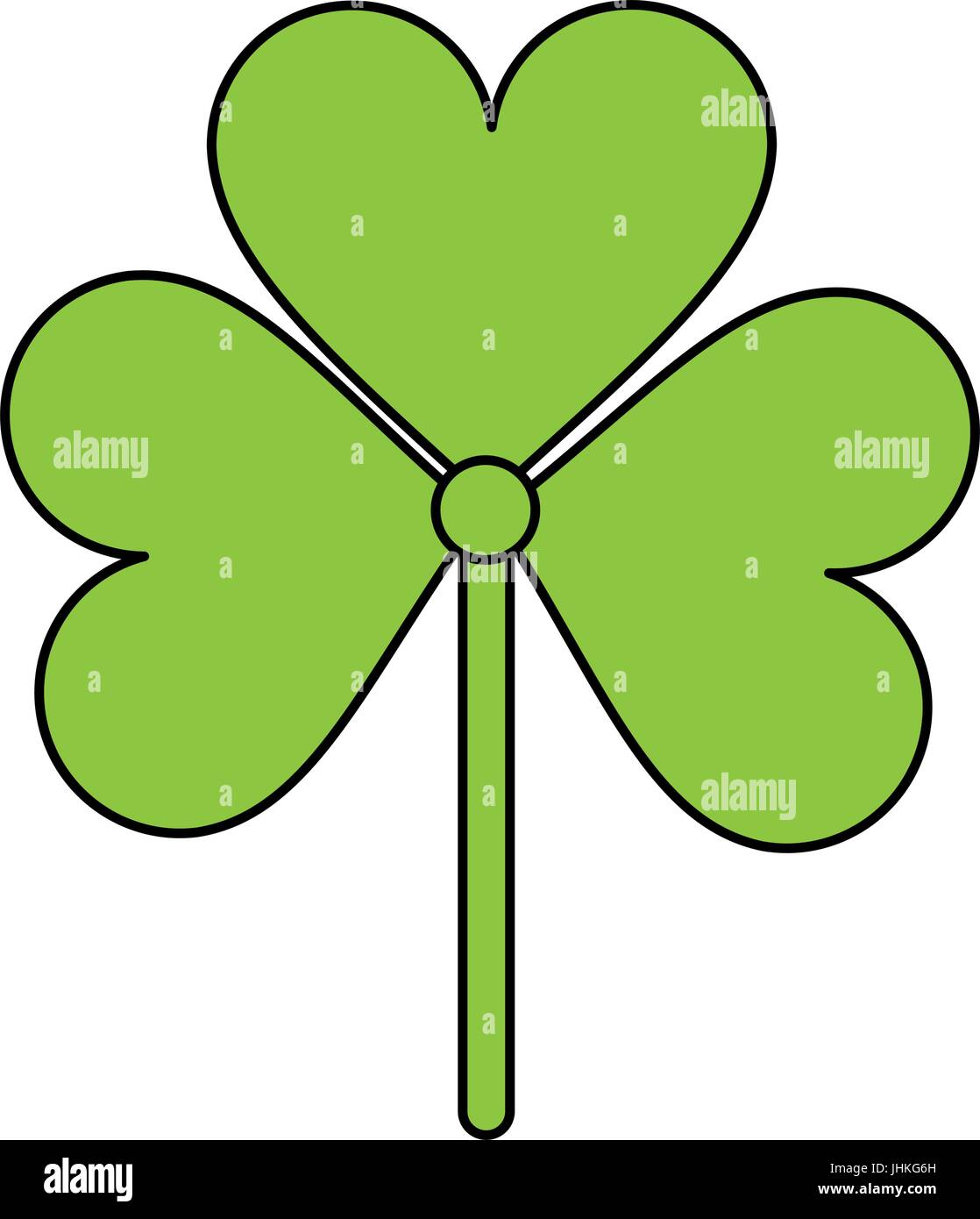 Clover vector illustration Stock Vector Image & Art - Alamy