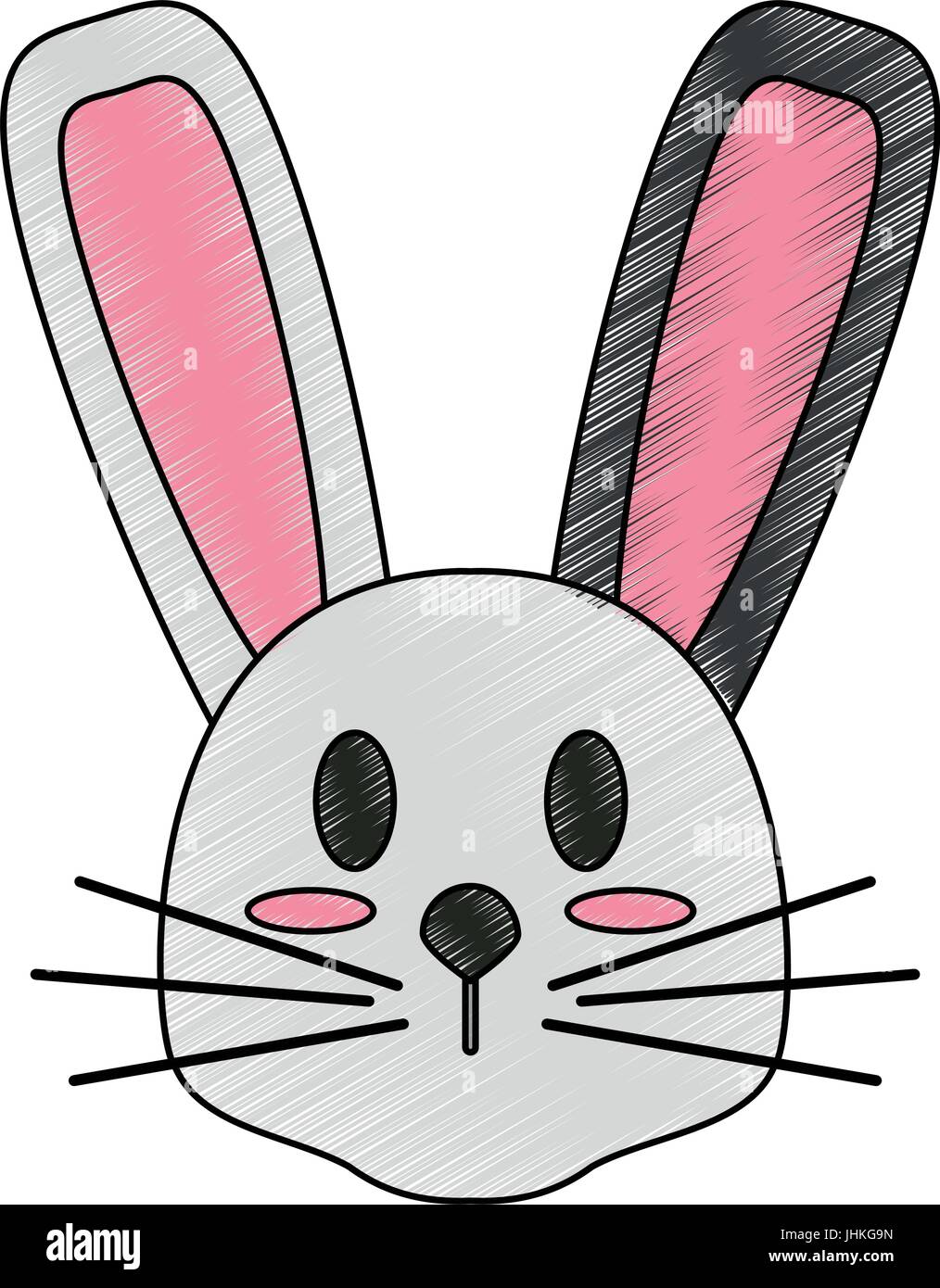 Rabbit vector illustration Stock Vector Image & Art - Alamy