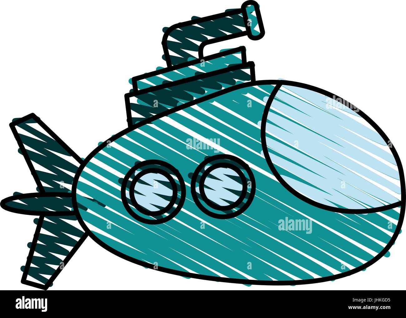 Submarine vector illustration Stock Vector Image & Art - Alamy