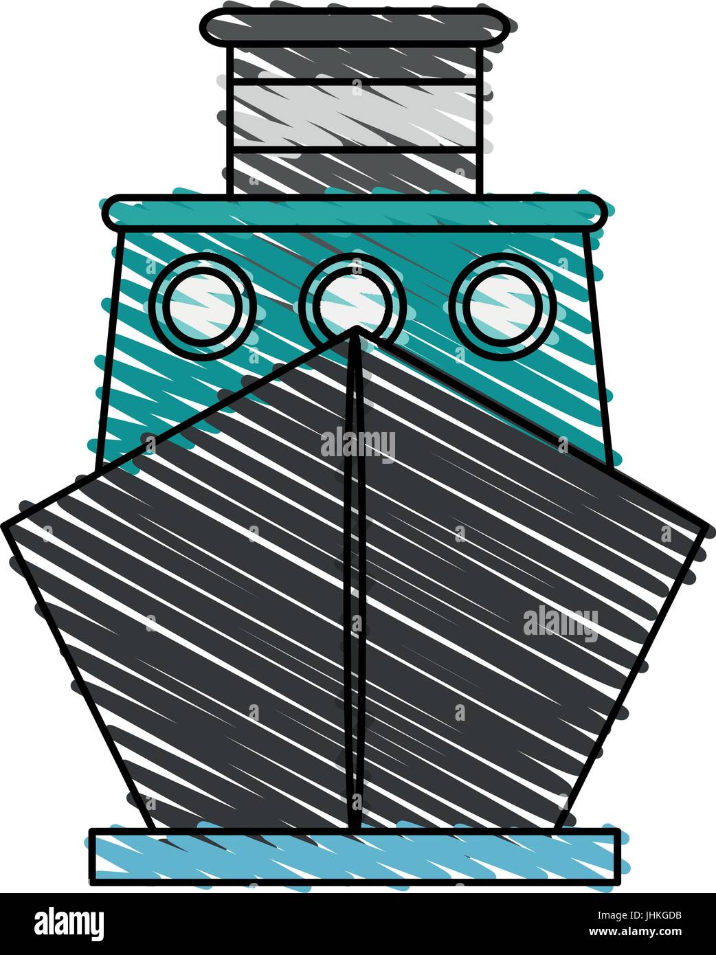 Ship vector illustration Stock Vector Image & Art - Alamy