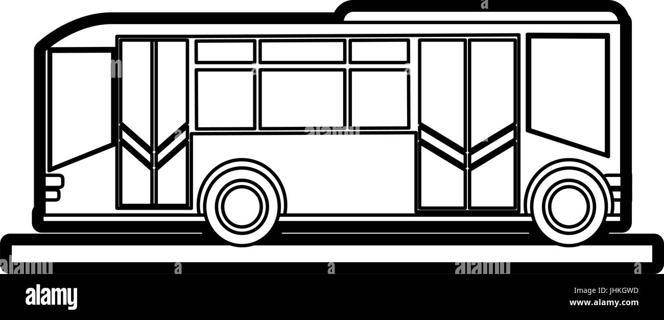 bus vector illustration Stock Vector Image & Art - Alamy