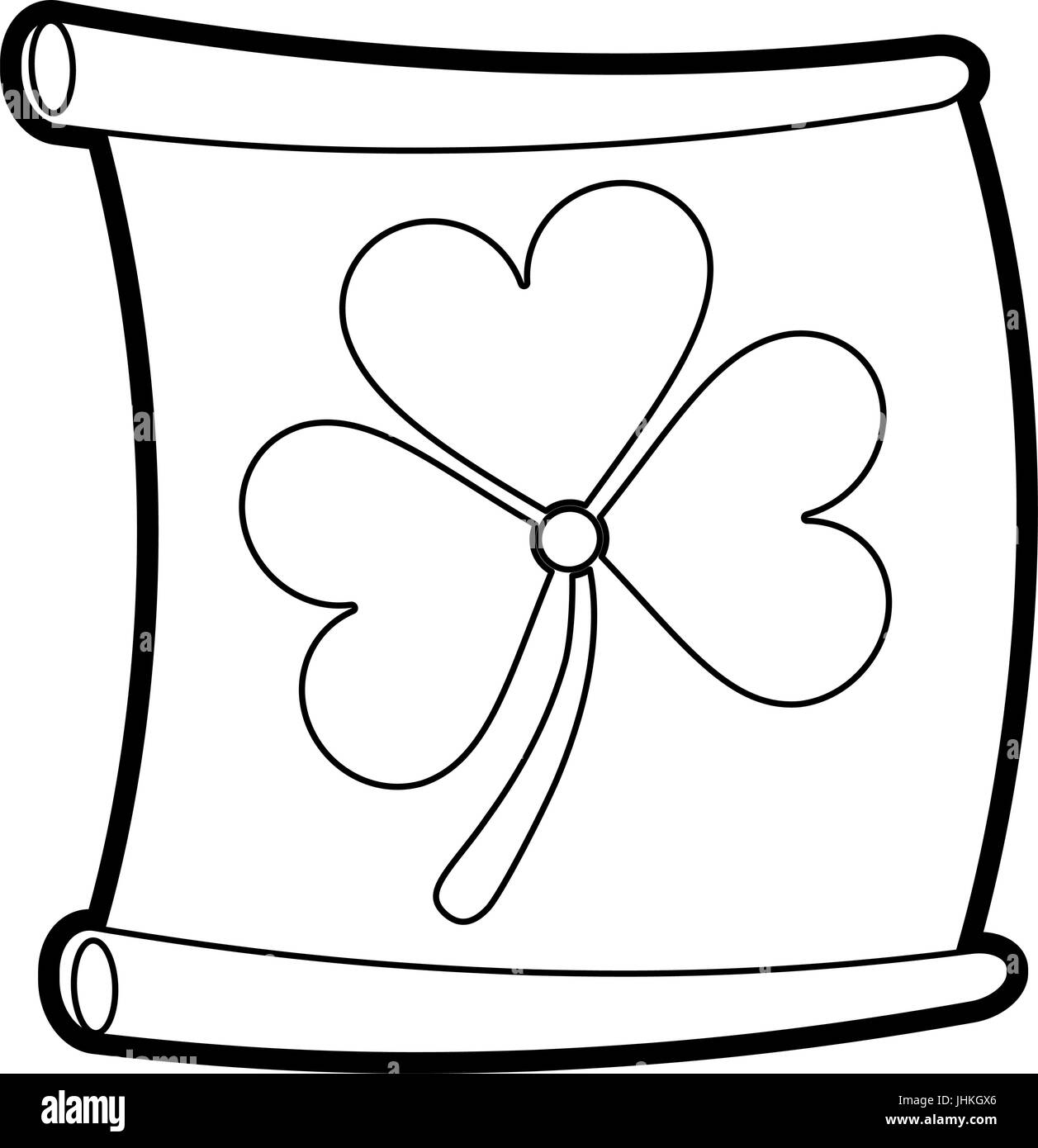 clover vector illustration Stock Vector Image & Art - Alamy