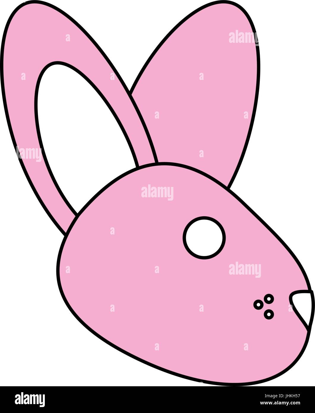 bunny vector illustration Stock Vector Image & Art - Alamy