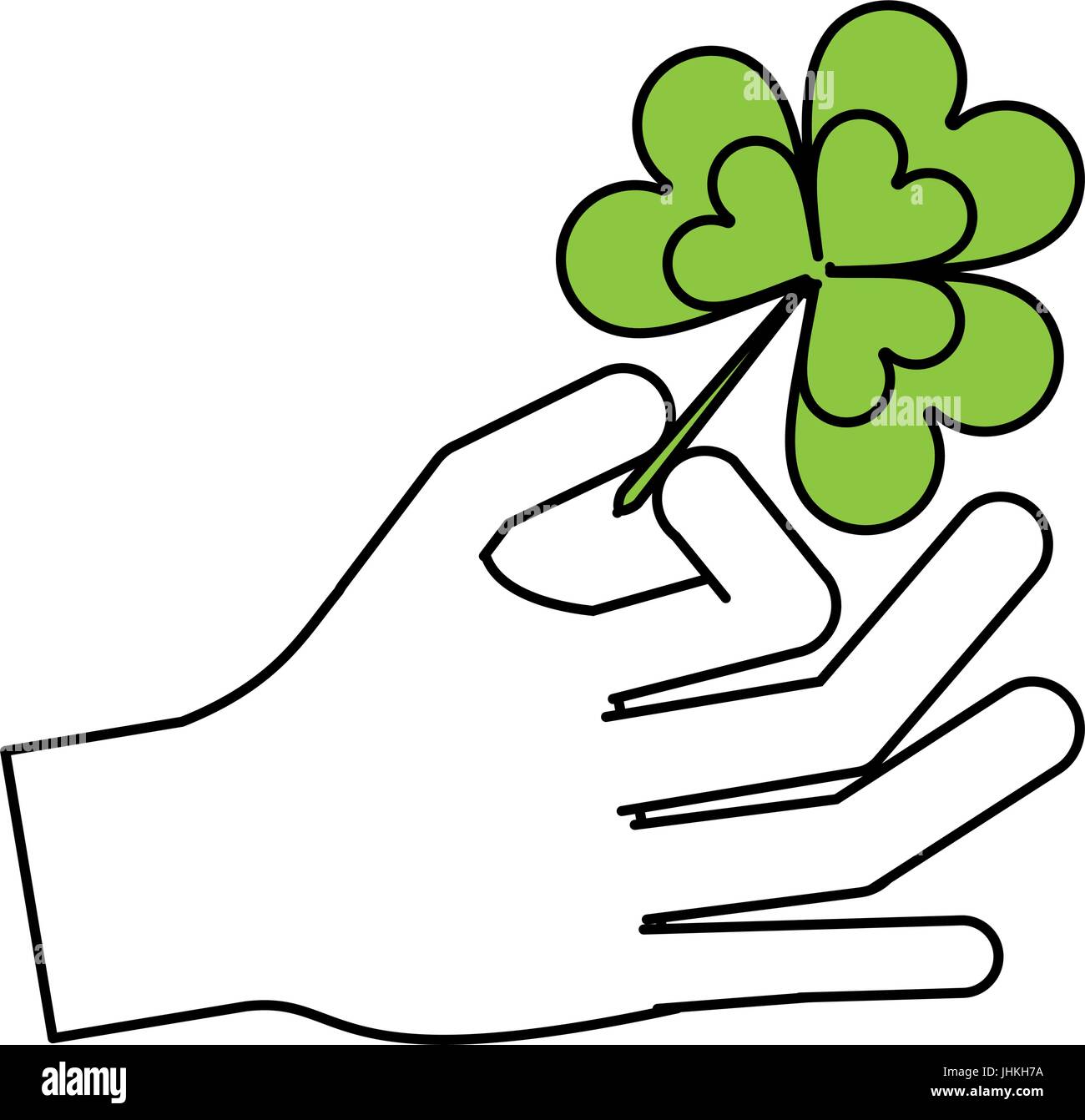 hand vector illustration Stock Vector Image & Art - Alamy