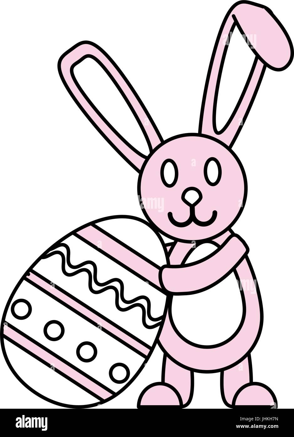 bunny vector illustration Stock Vector Image & Art - Alamy