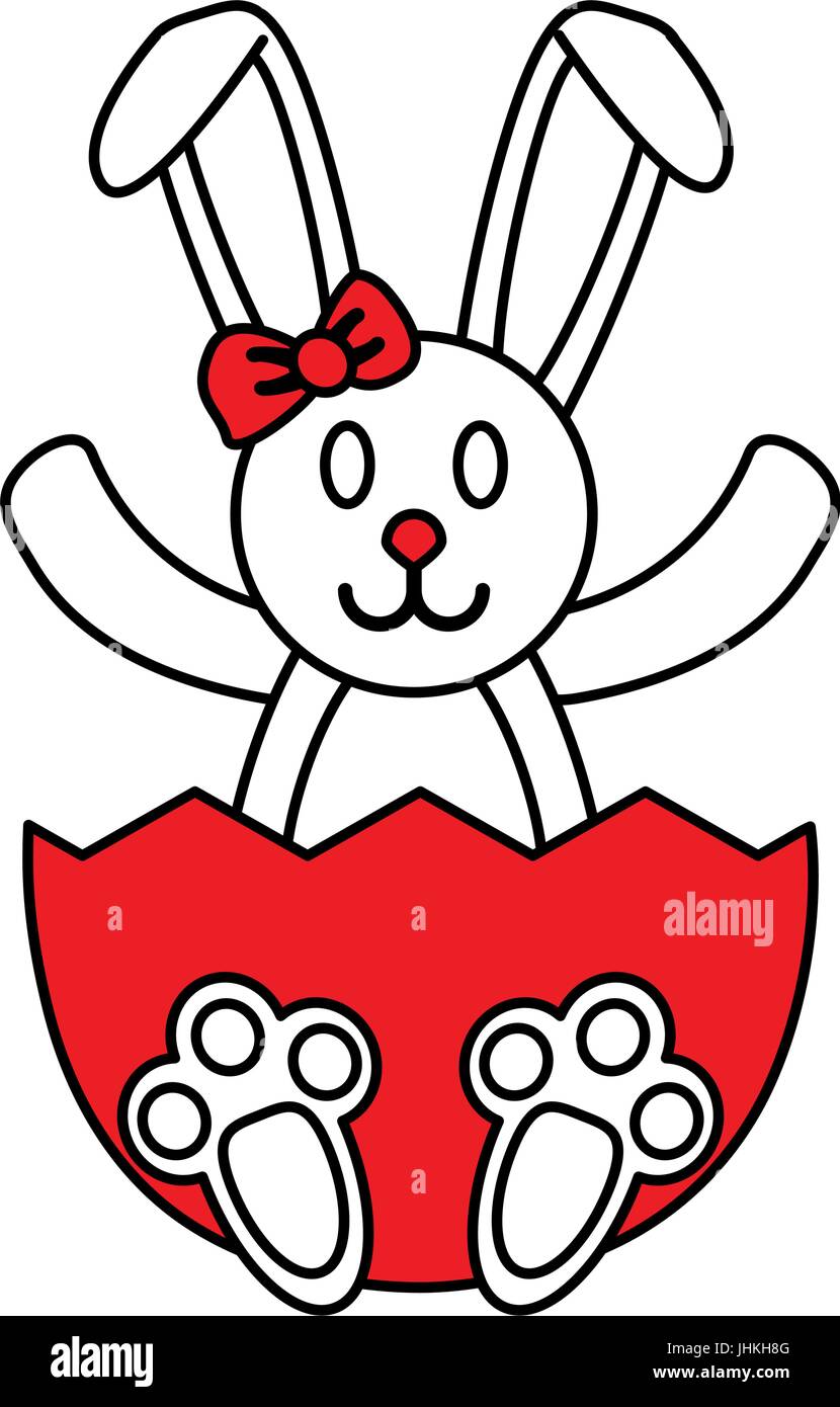 bunny vector illustration Stock Vector Image & Art - Alamy