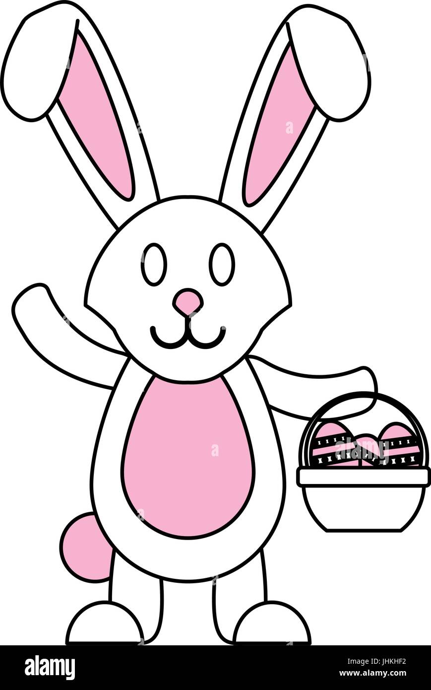 bunny vector illustration Stock Vector Image & Art - Alamy