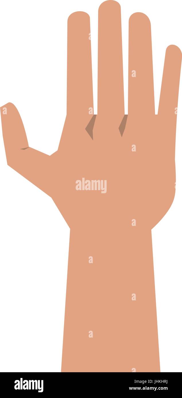 open hand icon image Stock Vector Image & Art - Alamy