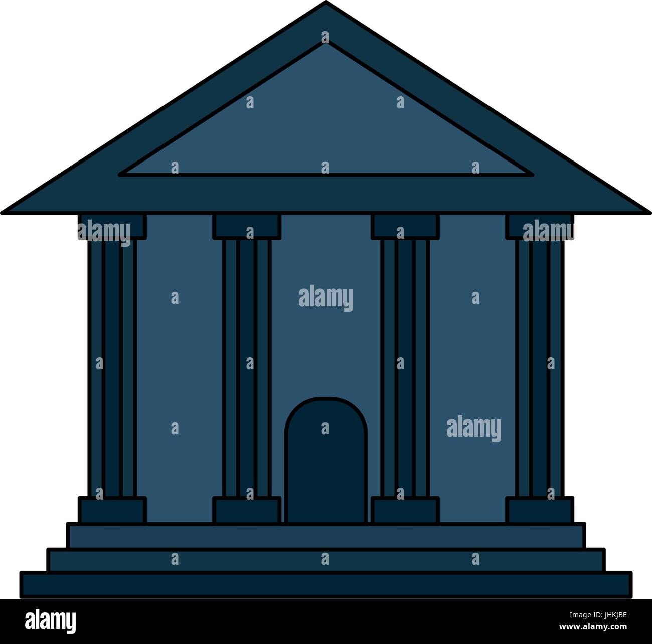 ancient greek building icon image Stock Vector Image & Art - Alamy